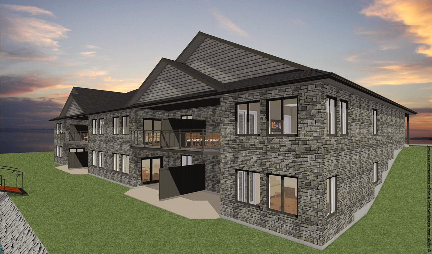 NEW Phase 2 with Lower Level Walkouts - JEASNIC ESTATES 2020 INC.